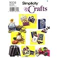 Amazon.com: Simplicity 9339 Crafts Sewing Pattern Bird Cage Sewing ...