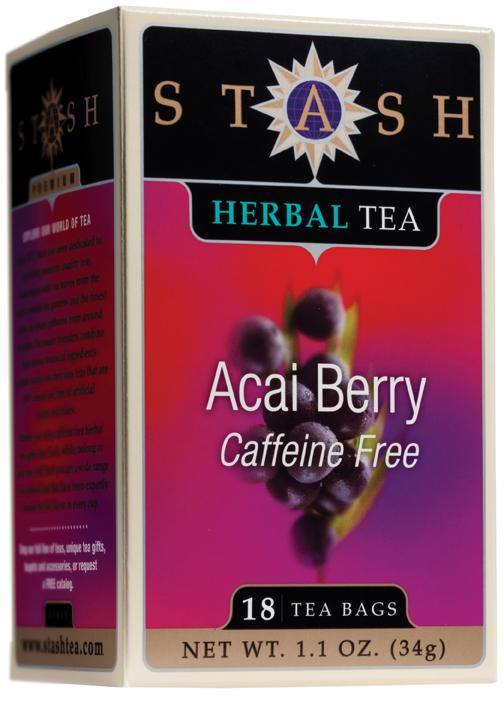 Stash Acai Berry Herbal Tea Bags, 18-Count Boxes (Pack of 6), 18 Count ...