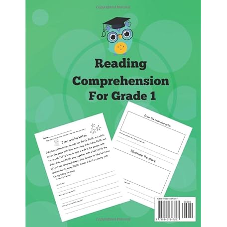 Mua Reading Comprehension for Grade 1: Short Stories with Questions and ...