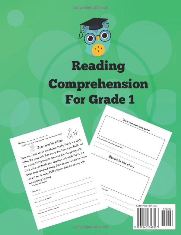 Mua Reading Comprehension for Grade 1: Short Stories with Questions and ...