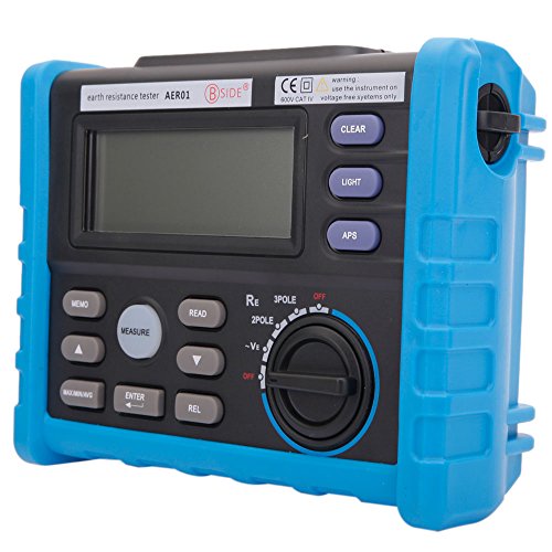 Professional Digital Earth Ground Resistance Meters Tester Multimeter ...