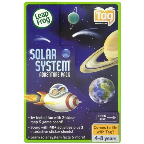 Buy Toy / Game LeapFrog Tag Solar System Adventure Pack (two-sided ) - Includes a planet hopping ...