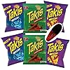 Takis Variety Pack - Takis Blue Heat, Takis Crunchy Fajitas, Takis ...