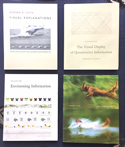 Set of Edward R. Tufte Books: Envisioning Information / The Visual ...