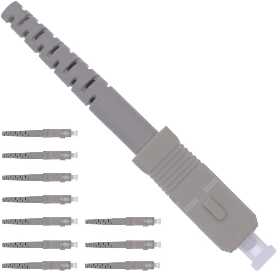 Fibre SC Connector – Fibre Optic Connector Kit Multimode Simplex PC 3 ...