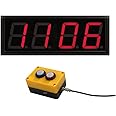 Amazon.com: BTBSIGN LED Up/Down Counter with Switch Box & Remote Red 4'' LED Display (3Digits ...