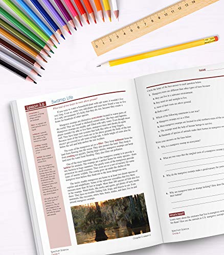 Spectrum 4th Grade Science Workbooks, Ages 9 to 10, 4th Grade Science ...
