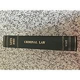 Amazon.com: Criminal Law (Hornbook Series) (9780314149978): Wayne R ...