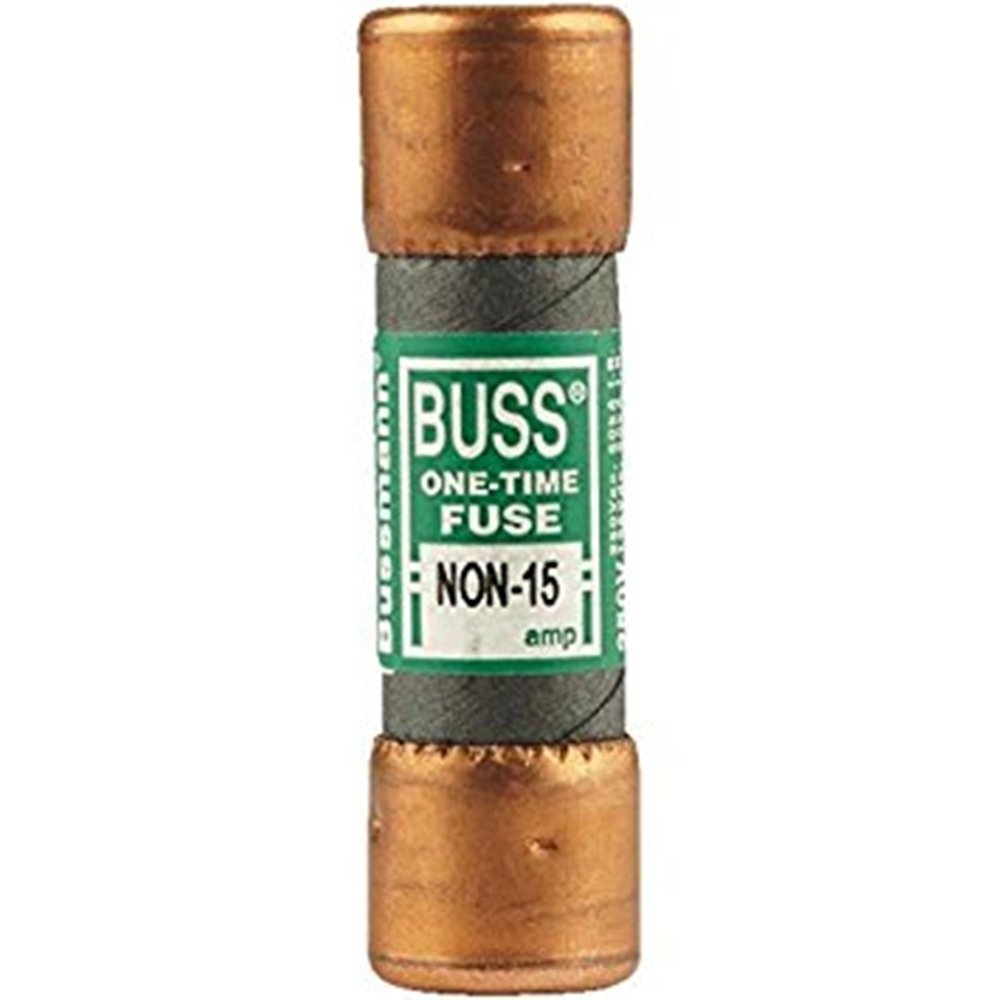 Amazon.com: Bussmann NON-15, 15 Amp 250V Cartridge Fuse: Automotive