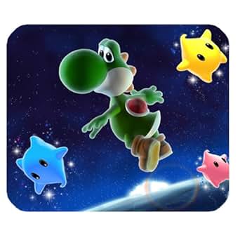 Amazon.com : Super Yoshi Galaxy Mousepad Personalized Custom Mouse Pad ...