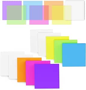 Amazon.com : Transparent Sticky Notes-MIUTME 500 Sheets Waterproof ...