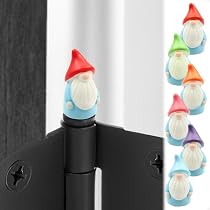 Set Of 6 Magnetic Hinge Head Toppers - Whimsical Mushroom & Tree House ...