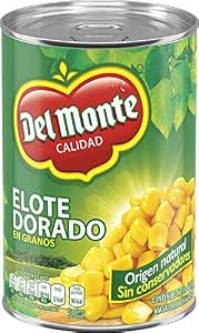 Del Monte Elote Dorado en Granos, 400 g : Amazon.com.mx: Alimentos y ...