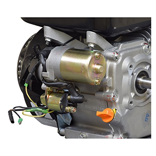 AlveyTech Electric Starter Motor with Solenoid for 6.5 HP 196cc Go-Kart ...
