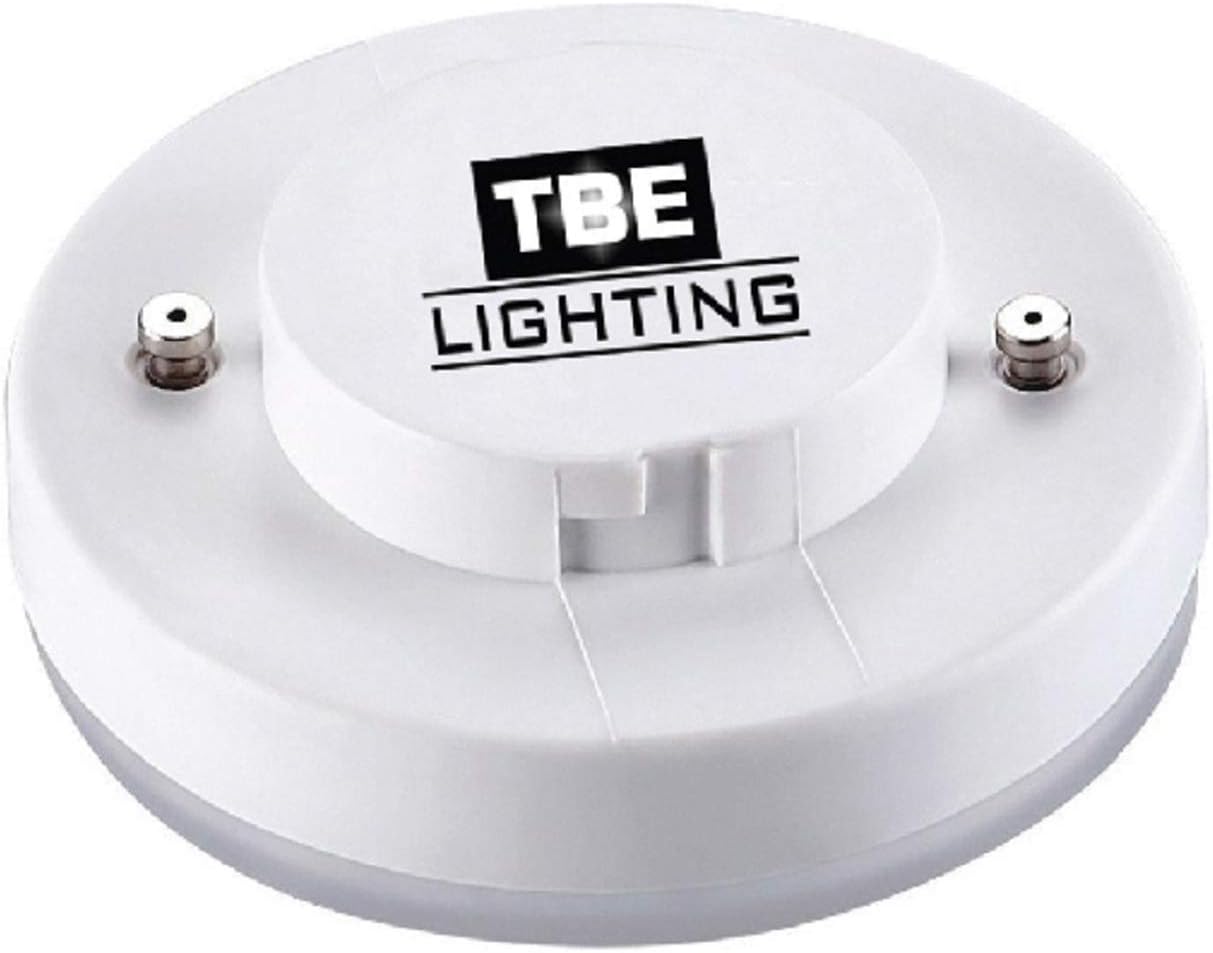 TBE Lighting LED GX53 5w Bulbs 2 Pack/Under Cabinet Disc Reflector/Not ...