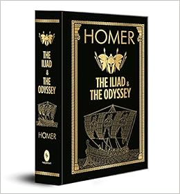 HOMER: The Iliad & the Odyssey (Deluxe Hardbound Edition): Homer ...
