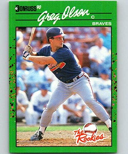 Amazon.com: 1990 Donruss The Rookies Baseball #46 Greg Olson RC Rookie ...