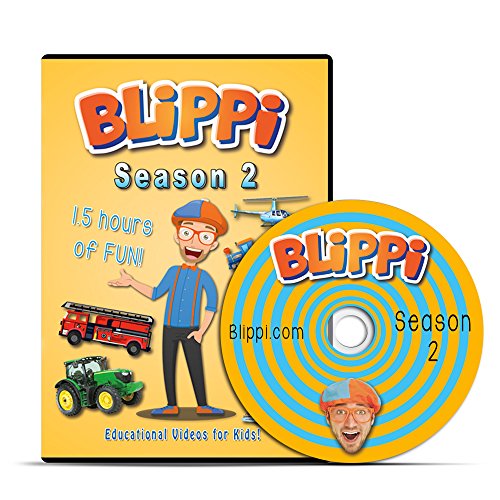 Blippi TV Season DVD Educational Videos For Toddlers NEW NO TAX FREE ...