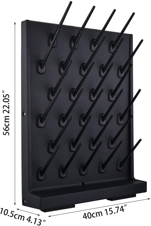 TOPQSC Lab Supply Drying Rack Laboratory Support Perforated Panel for ...