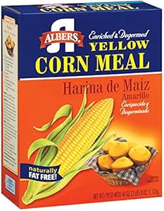 Amazon.com : Albers Yellow Corn Meal, 40-Ounce Boxes (Pack of 4 ...