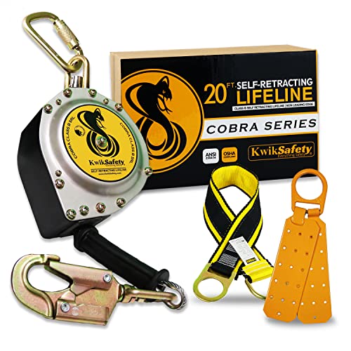 KwikSafety (Charlotte, NC) Cobra 20' KIT | Cable Self Retracting ...