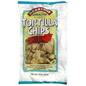 Amazon.com: BEARITOS All Natural Unsalted Tortilla Chips Made with ...