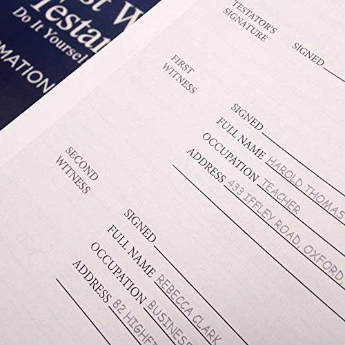 Last Will and Testament (DIY Will Kit) by LegalPath™ – 2021 Edition ...