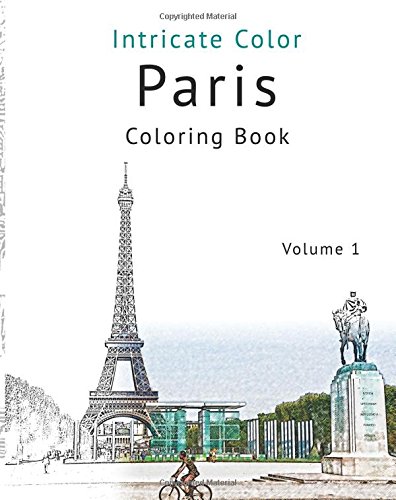 Amazon.com: Coloring Paris: Volume 1 - Relieve Stress, Create Beautiful ...