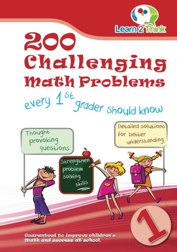 Buy 200 Challenging Math Problems Every 1st Grader Should Know Online 