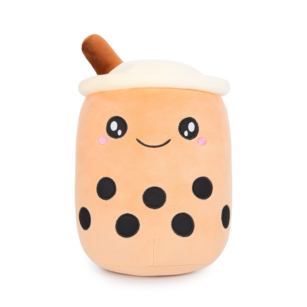 AIXINI 19.6 inch Boba Plush Stuffed Bubble Tea Plushie Cartoon Milk Tea Cup Pillow Big, Soft ...