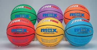 Amazon.com: Sportime SportimeMax Basketball - Junior 27 inch - Violet ...