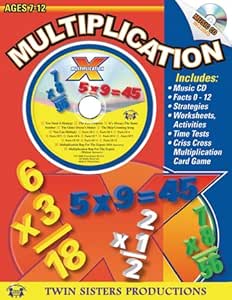 Twin Sisters Productions - Multiplication 96-Page Activity Book & Music ...