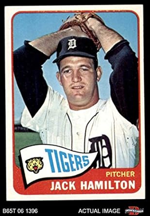 Amazon.com: 1965 Topps # 288 Jack Hamilton Detroit Tigers (Baseball ...