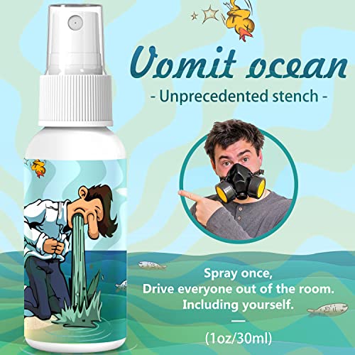 PARNIXS Extra Strong Fart Spray Prank, Ocean of Vomit, Poop Spray Prank ...