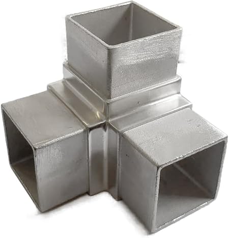 Square Tube Fittings 3 Way Connector tillescenter Hydraulics ...