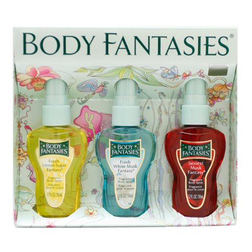 Amazon.com : Body Fantasies By Parfums De Coeur For Woman. Gift Set ...