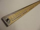 Wooden Metre Stick Yard Stick Ruler With Handle Imperial & Metric CM ...