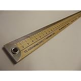 Wooden Metre Stick Yard Stick Ruler With Handle Imperial & Metric CM ...