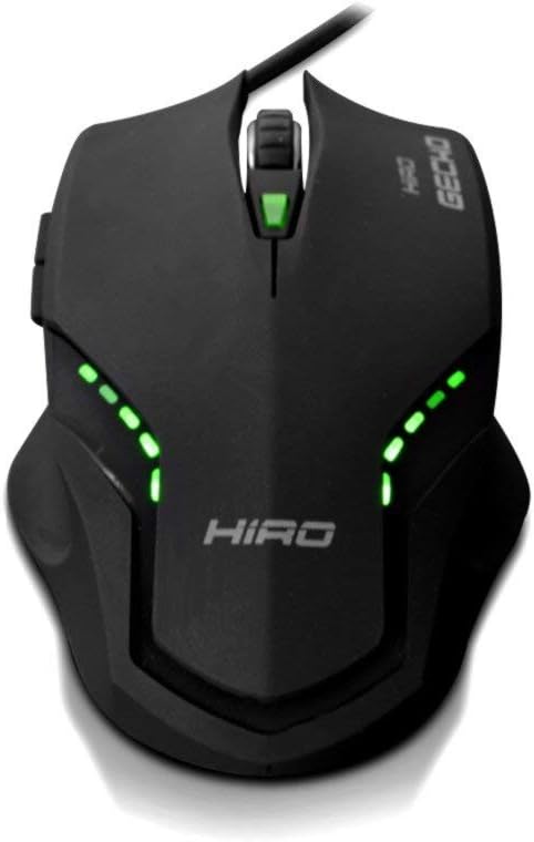 5 Button Illuminated Optical Mouse for HIRO Gecko 600-2400Dpi – BigaMart