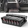 Nilight - 6 Gang Rocker Switch Box SPST Toggle Switch Panel 12V 24V 20A ...