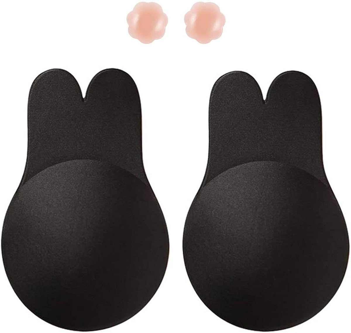 BDSMAGE Klebe BH, Trägerloser BH Push Up Silikon Nippel Cover Brust ...
