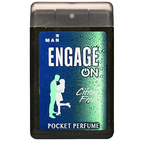 Buy Engage Men's Pocket Perfume, 18ml (Cool Marine, Citrus Fresh, Classic Woody) - Pack of 3 ...