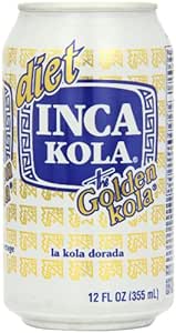 Amazon.com : Inca Kola, Diet, 12-Ounce, 24-Count Cans : Soda Soft ...