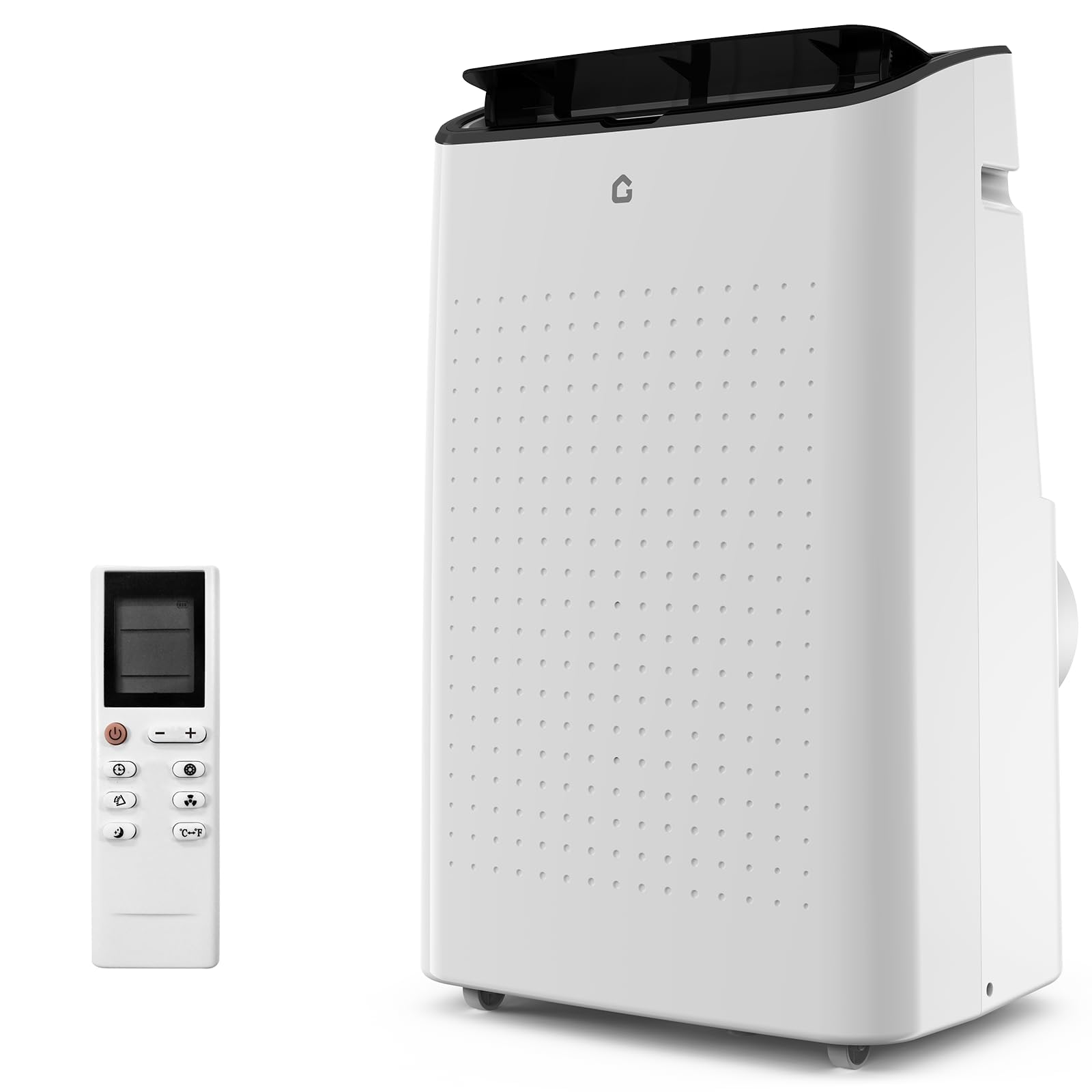 14,000 BTU Portable Air Conditioner Cools Up to 750 Sq.Ft, 3-IN-1 Quiet ...