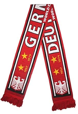 Amazon.com: WORLD CUP 2018 FANS FAVORITE SOCCER SCARVES (GERMANY): Clothing