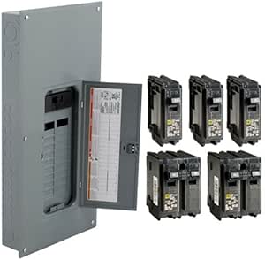 Square D by Schneider Electric HOM2040M200PCVP Homeline 200-Amp 20 ...