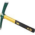 Amazon.com : JEUIHAU 15 Inches Pick Mattock Hoe, Forged Adze Hoe with ...