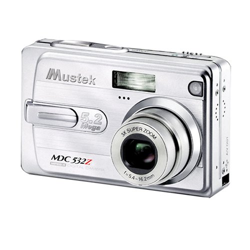 Price tracking for: Mustek MDC532Z 5.2MP Digital Camera with 3x Optical ...