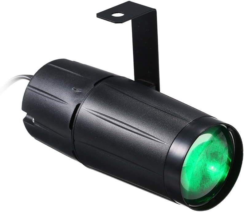 Amazon.com: Lixada Pinspot Light 10W LED Mini Beam Spot Stage Lights ...