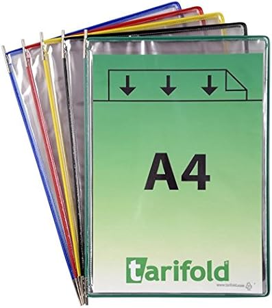Amazon.com : Tarifold A4 Foldfive Presentation Pocket - Assorted ...